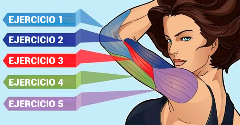 Con sólo 15 minutos en casa puedes conseguir unos brazos tonificados