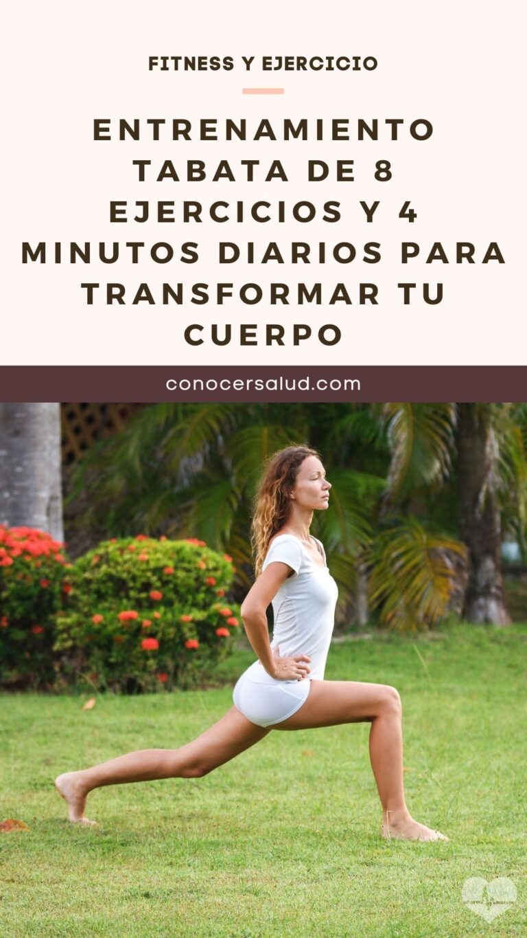 Entrenamiento tabata de 8 ejercicios y 4 minutos diarios para ... Entrenamiento tabata de 8 ejercicios y 4 minutos diarios para ...
